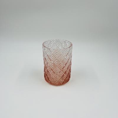 Κίνα Λούξυ Ombre Orange Glass Bathroom Accessories Set Round Shape With Diamond Pattern (Λουξούριος Ombre Οραγγέλιο Γυαλί Εναλλακτικά για το μπάνιο) προς πώληση