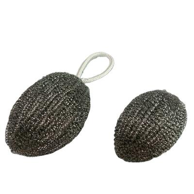 China The Latest Stainless Steel Scourer the Kitchen Clean Tools for Cleaning Rust Washing Dishes Scrubber Cleaning Ball for sale