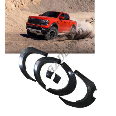 中国 ABS 3Mテープ車輪のアーチはFord Ranger 2022のT9無光沢の黒のために急に燃え上がる 販売のため
