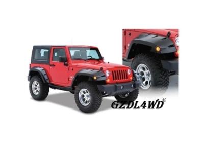 China O arco da roda de Jk 4x4 do Wrangler do jipe do alarga-se/auto cor do preto da sobrancelha da roda à venda
