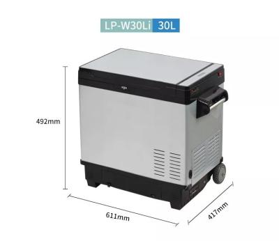 Stay Cool on Your Outdoor Adventures with this Portable Car Fridge Freezer on