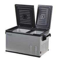 Quality Convenient 30L Solar Dual Zone Car and Home Fridge Freezer with Detachable Battery for sale
