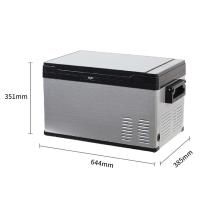 Quality 12V/24V Car Camping Portable Fridge Refrigerator for Outdoor and Car Adventures for sale