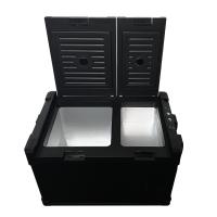 Quality Auto SUV RV Top Refrigerator 12V Mini Car Fridge with DC Compressor and Freezer for sale