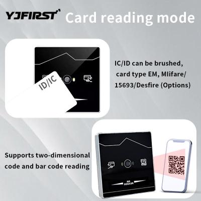 China TCP IP RJ45 Network QR Code Scanner HTTP MQTT Modbus RFID QR Code System NFC 13.56Mhz IC QR Code Reader Toegangscontrole Te koop
