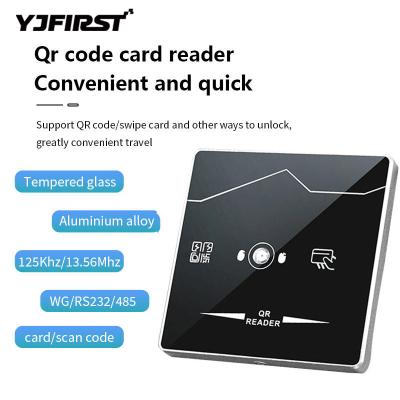 China TCP IP RJ45 Network QR Code Scanner HTTP MQTT Modbus RFID QR Code System NFC 13.56Mhz IC QR Code Reader Toegangscontrole Te koop
