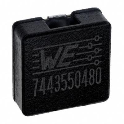 China 7443550480 SMD protegieron el inductor 4.8UH 11A 10,5 MOHM del poder en venta