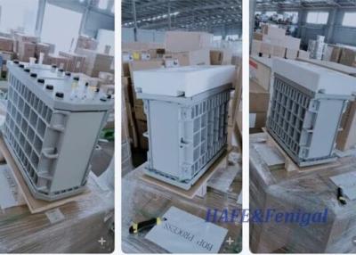 중국 회수 97%까지 흐름 5-9m3/hr VEOLIA EDI E-Cell MK-7 모듈 연속 전자 이온화 판매용