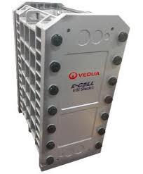중국 회수 97%까지 흐름 5-9m3/hr VEOLIA EDI E-Cell MK-7 모듈 연속 전자 이온화 판매용