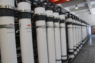 Cina Modulo di membrane industriali PVDF DOW UF SFP-2880 / SFD-2880 con alto flusso e tasso di flusso in vendita