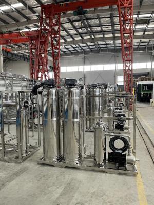 Cina 1.5TPH 235kg 2xSS304 Serbatoi impianto di osmosi inversa acqua per hotel in vendita