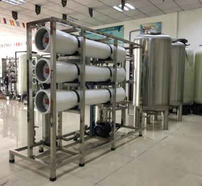 Cina 3000L/h Serbatoi SS304 Trattamento dell'acqua con osmosi inversa in vendita