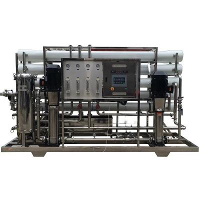 China Customizable 10T/H TWO STAGE RO Purified Water System For Water Filtration for sale