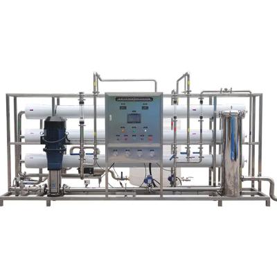 China Customizable 10T/H TWO STAGE RO Purified Water System For Water Filtration for sale