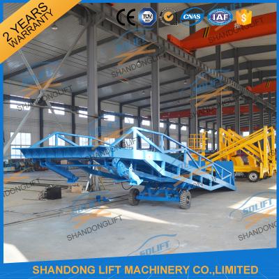 China 4-15Tons Mobile Container Loading Ramp Loading And Unloading Container Ramp for sale