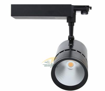 Cina Una pista di 3 fasi LED di alto potere 40W accende le lampade flessibili regolabili della pista di Dimmable LED in vendita