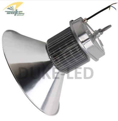 中国 学校の講堂のバスケット裁判所のための耐久 150W LED 高い湾の高輝度暗い区域無し 販売のため
