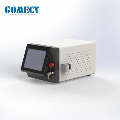 中国 苦痛自由なレーザーの毛の取り外しは12*12mmの点SHRレーザー808nm繊維レーザーの毛の取り外し機械を機械で造る 販売のため