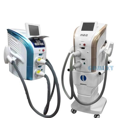 Cina Trattamento vascolare dell'acne della macchina del laser di depilazione dell'OPT dell'occhio asciutto M22 IPL della E-luce in vendita