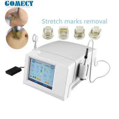 Cina Color scarlatto rf della macchina frazionaria dell'ago di CPT Microneedle di eliminazione dorata della grinza in vendita