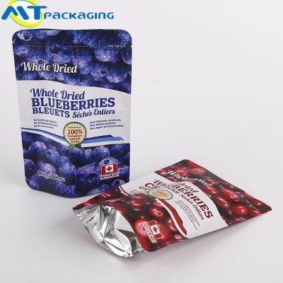 China Material laminado bolsos de empaquetado modificado para requisitos particulares del bocado colorido de la impresión con la cremallera en venta
