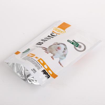 China Aduana de custodia fresca de empaquetado de los bolsos del alimento para animales del cierre en la parte superior impresa para el perro en venta
