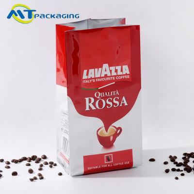 China Los bolsos de café de encargo a prueba de humedad, bolso del papel de aluminio del sello del patio 1000G modificaron el logotipo para requisitos particulares en venta