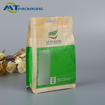 China Grueso modificado para requisitos particulares almacenamiento conveniente impermeable de las bolsas de plástico de la parte inferior plana en venta