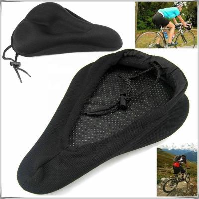 Breathable Silicone Bicycle Saddle Seat Soft Gel Pad Cushion Cover for Mountain