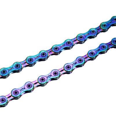 Chine Chaîne de vélo en acier inoxydable creux complet pour 2021 SUMC 9/10/11/12 Vélosité vélo arc-en-ciel à vendre