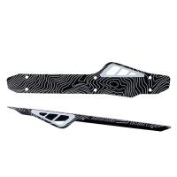 Quality MTB Bicycle Frame Chain Guard Protector in Black 26x6.3x0.07cm for Cycling and Bikes for sale