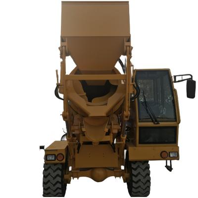 Chine Machinerie de construction pour le mélangeur de béton à chargement automatique mobile portable HY-160 à vendre