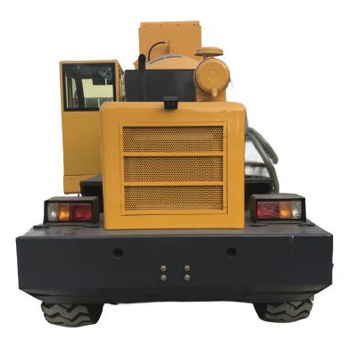 Chine Machinerie de construction pour le mélangeur de béton à chargement automatique mobile portable HY-160 à vendre