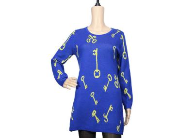 Cina Le donne brillanti femminili di Lurex di autunno e della primavera tricottano il pullover lungo della manica del maglione in vendita