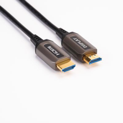 中国 4K 18gbps HDMIケーブル2160P 1080P光学HDMIケーブルの高速 販売のため