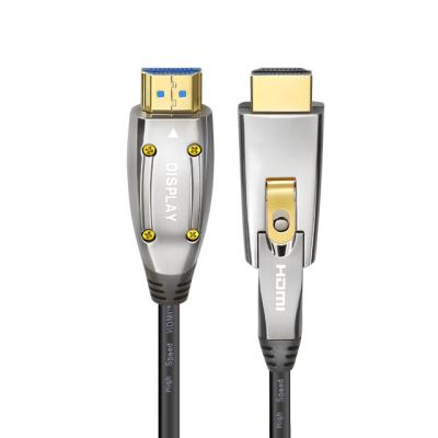 中国 ATC 5m 15m光学HDMIケーブル2160p 3dの鉛250mWの高速 販売のため