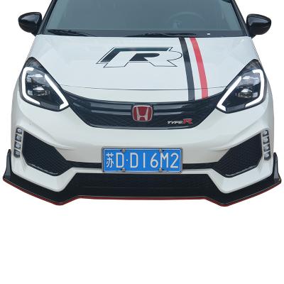 중국 2018 Honda Fit 용 바디 키트 자동차 앞 범퍼 립 판매용