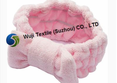 China Fácil para limpar toalhas cor-de-rosa vermelhas de Microfiber para o poliéster do cabelo 80% & a poliamida de 20% à venda