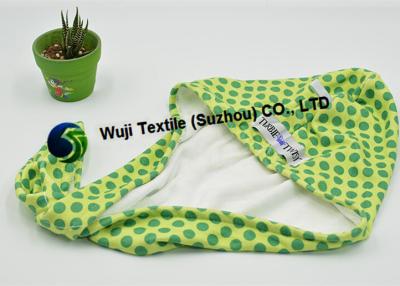 China Toalha absorvente personalizada de Microfiber do teste padrão para uso de secagem do banheiro do cabelo à venda