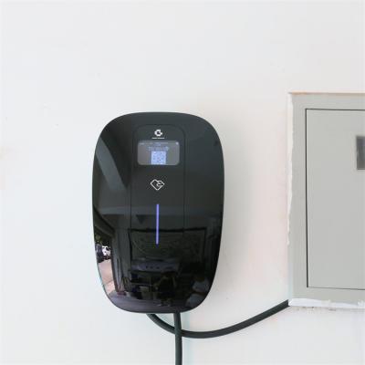 Cina IEC 62196-2 32A Punto di ricarica per auto Tipo 2 7kW Nero Blu Arancione in vendita