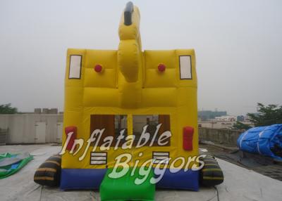 Cina Pallone rimbalzante gonfiabile dell'escavatore del castello dei saltatori di moonwalk con il PVC dell'AU resistente al fuoco in vendita