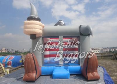 Cina Master gonfiabile commerciale del pirata dei buttafuori del castello gigante del cortile in vendita