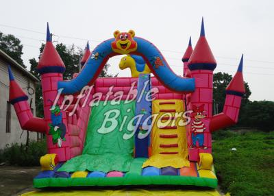 China Corrediça inflável exterior para o aluguel, crianças/castelos Bouncy adultos do deslizamento N do CE seguro à venda