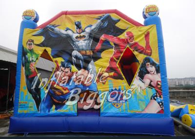 Cina Il rimbalzo gonfiabile dello scorrevole di Batman alloggia il saltatore combinato e commerciale di moonwalk in vendita