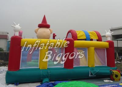 Cina Il rimbalzo di salto gonfiabile dei buttafuori dei bambini alloggia la città di divertimento, tela cerata/vinile in vendita