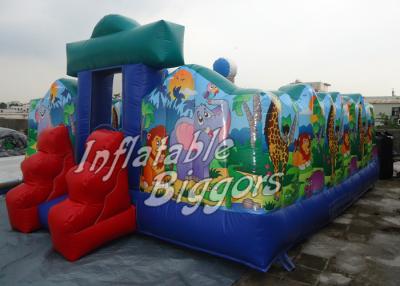 Cina Mini PVC gonfiabile dell'interno/all'aperto della città di divertimento con HR4040 EN14960 in vendita