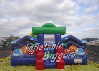 Cina Affitto gonfiabile blu del centro del gioco della città di divertimento, posti della festa di compleanno per i bambini in vendita