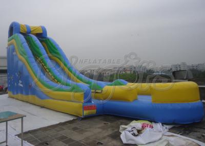China De reuze Blauwe pvc-Jonge geitjes Opblaasbare Dia's drogen Dia's voor Openlucht het Kinddia van de Huurbinnenplaats Te koop