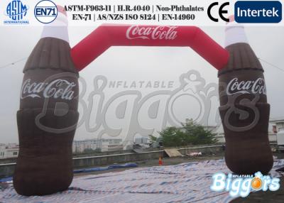 Cina Coca-cola gonfiabile gigante dell'arco di pubblicità per le promozioni di compera in vendita