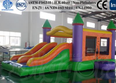 China 0.55mm PVC Commercial Inflatable Bouncer Castle with EN 71 and CE Stardands for sale